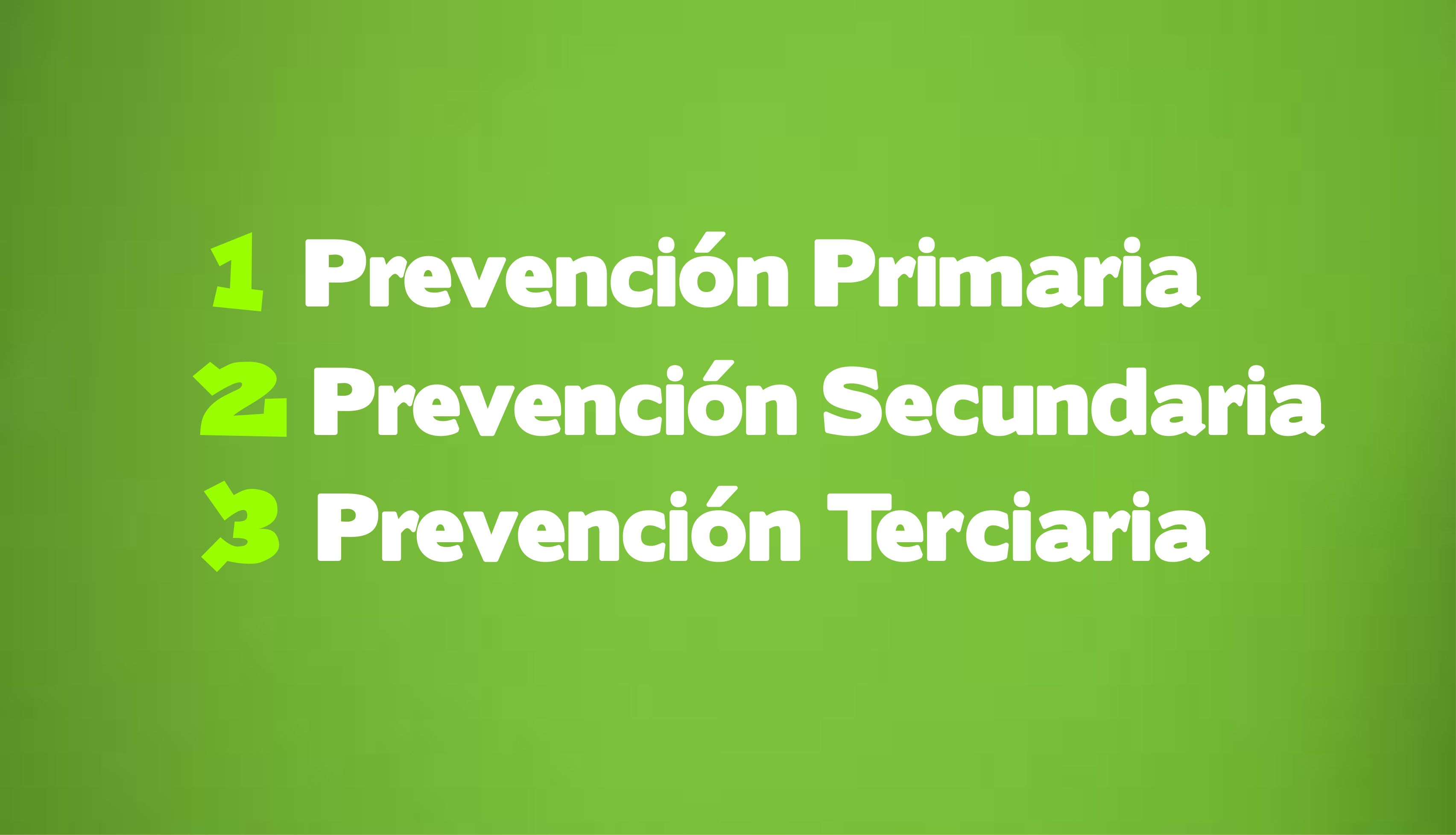 Tres formas de prevención – Inspirar Más